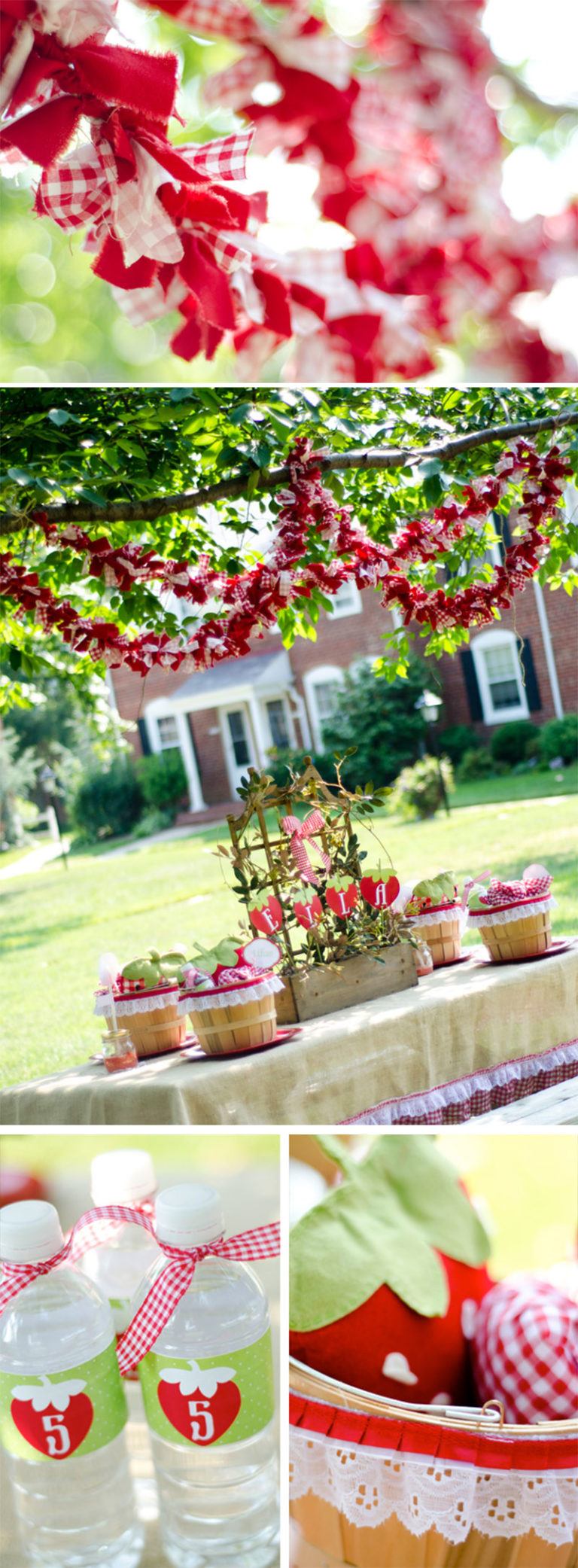 Berry Strawberry Party Ideas by Love The Day
