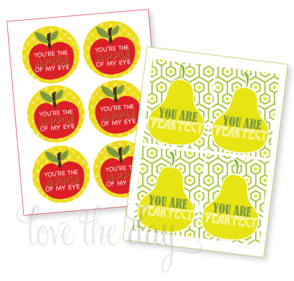 The Apple Of My Eye FREE Back To School Printables by Love The Day