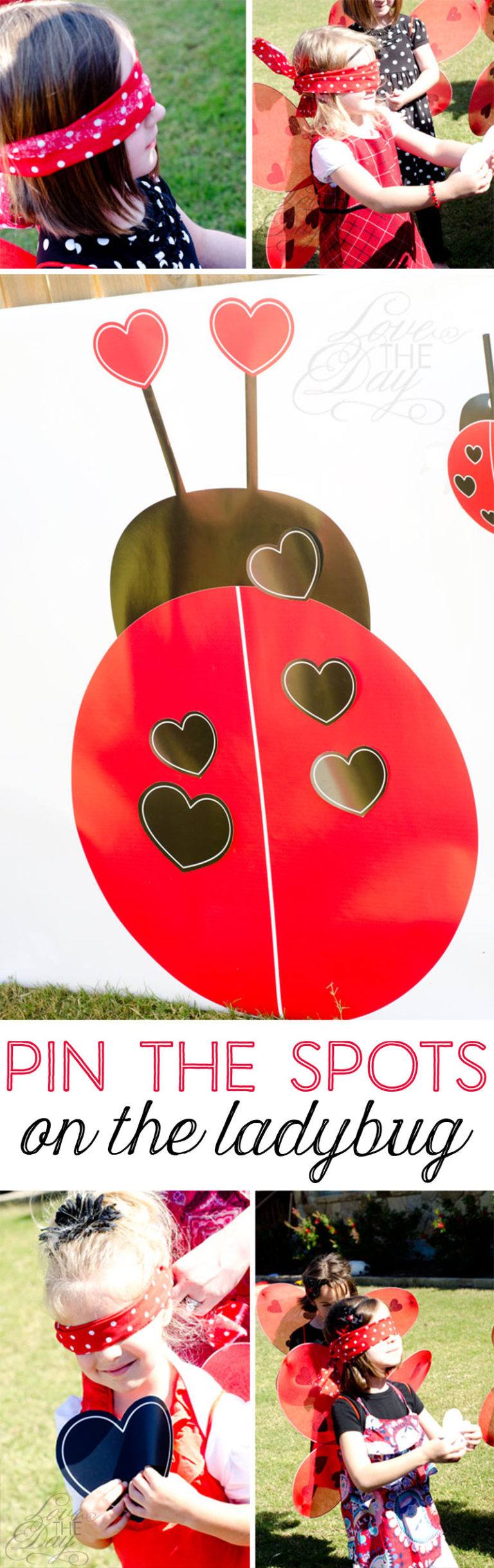 Ladybug Party Games by Love The Day