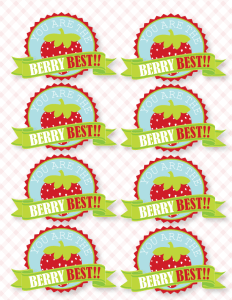 You are the Berry Best Teacher Appreciation Gift Tags by Lindi Haws of ...