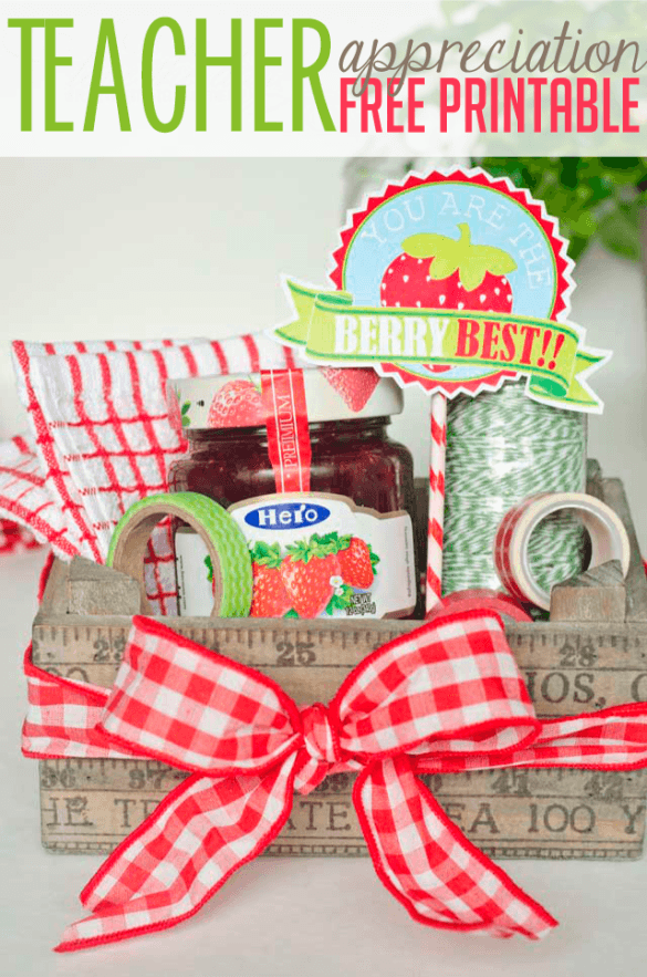 You are the Berry Best Teacher Appreciation Gift Tags by Lindi Haws of ...