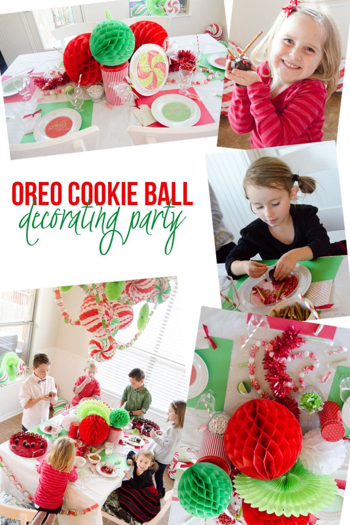 OREO Ball Decorating Party by Love The Day