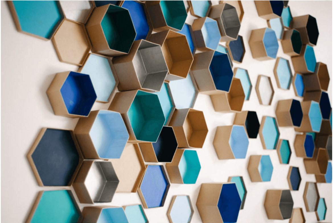 DIY Geometric Backdrop Ideas on Love The Day