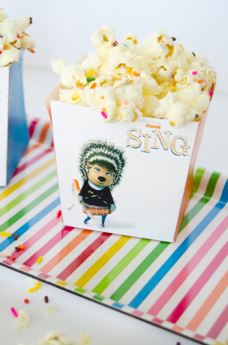 How To Make A Popcorn Box By Lindi Haws Of Love The Day