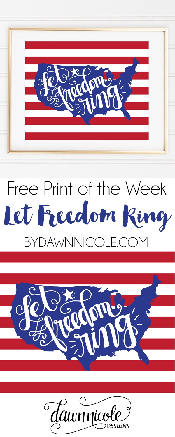 15 Free Printable 4th of July Decorations on Love the Day