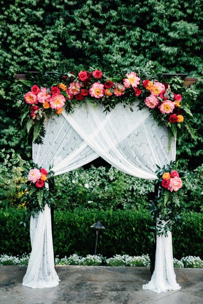 10 Simple and Stunning Wedding Backdrop Ideas on Love the Day