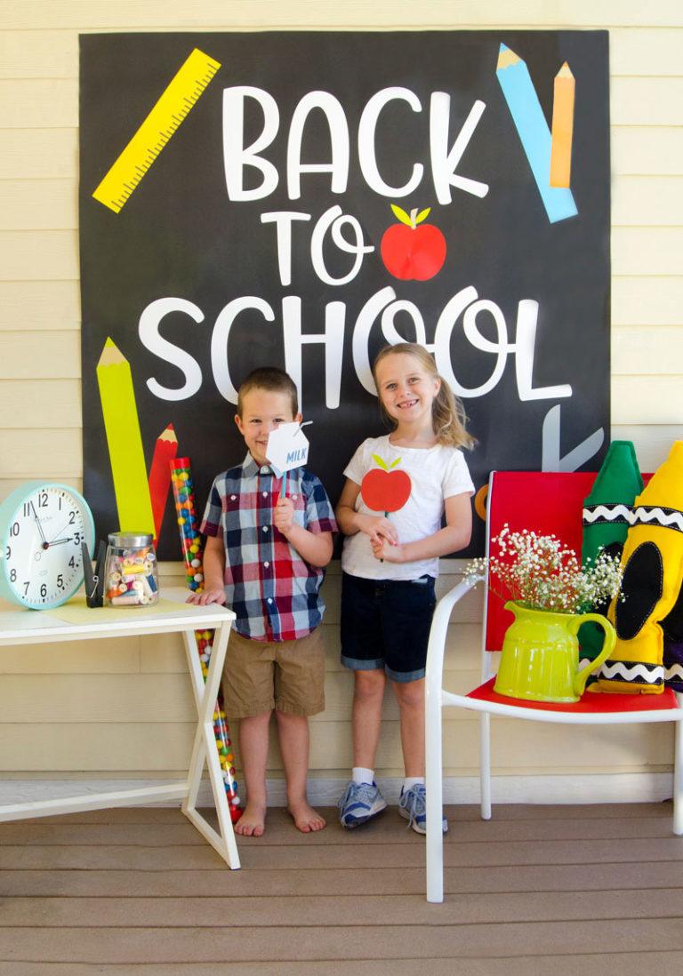 Back To School Printable Photo Booth Props - Love The Day