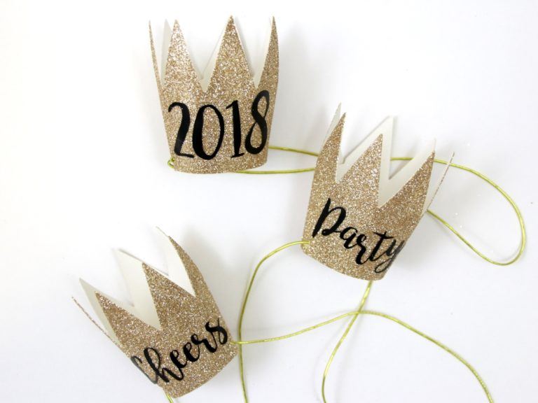 DIY Party Crowns :: New Year's Inspiration by Polka Dotted Blue Jay on ...
