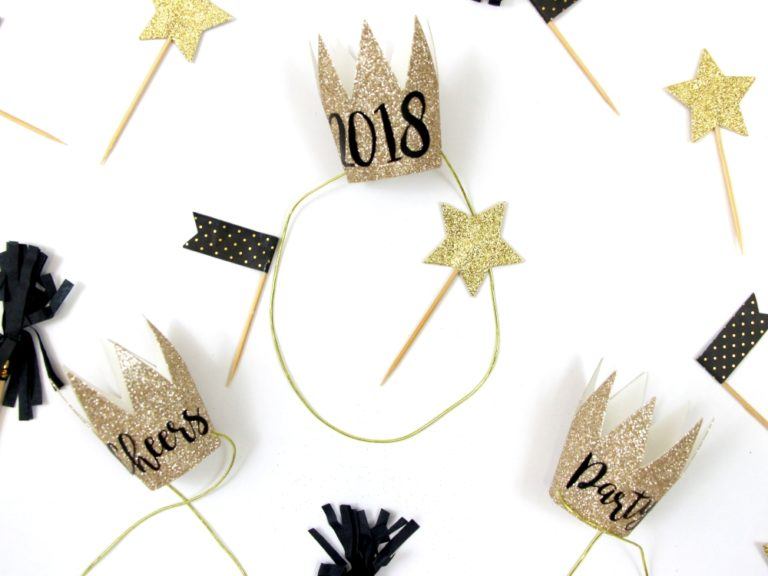 DIY Party Crowns :: New Year's Inspiration by Polka Dotted Blue Jay on ...