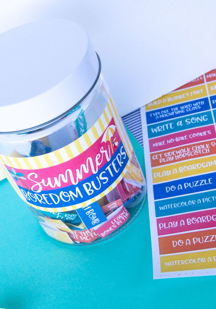 Summer Boredom Busters & FREE PRINTABLE by Love The Day