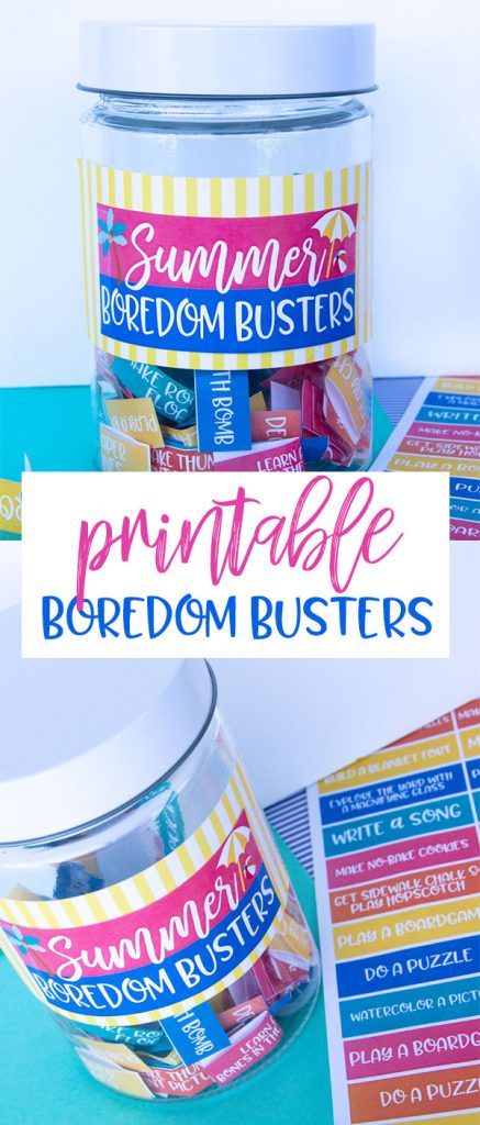 Summer Boredom Busters & FREE PRINTABLE by Love The Day