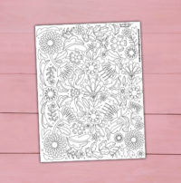 Coloring Pages - Love The Day