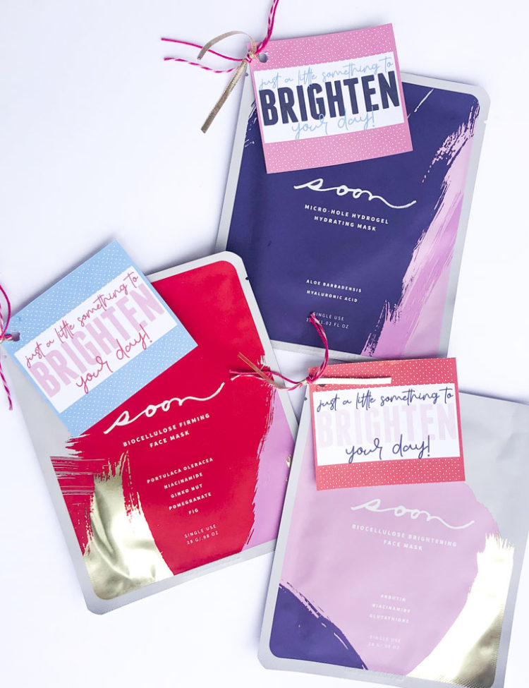 FREE Face Mask Gift Tags on Love The Day by Lindi Haws