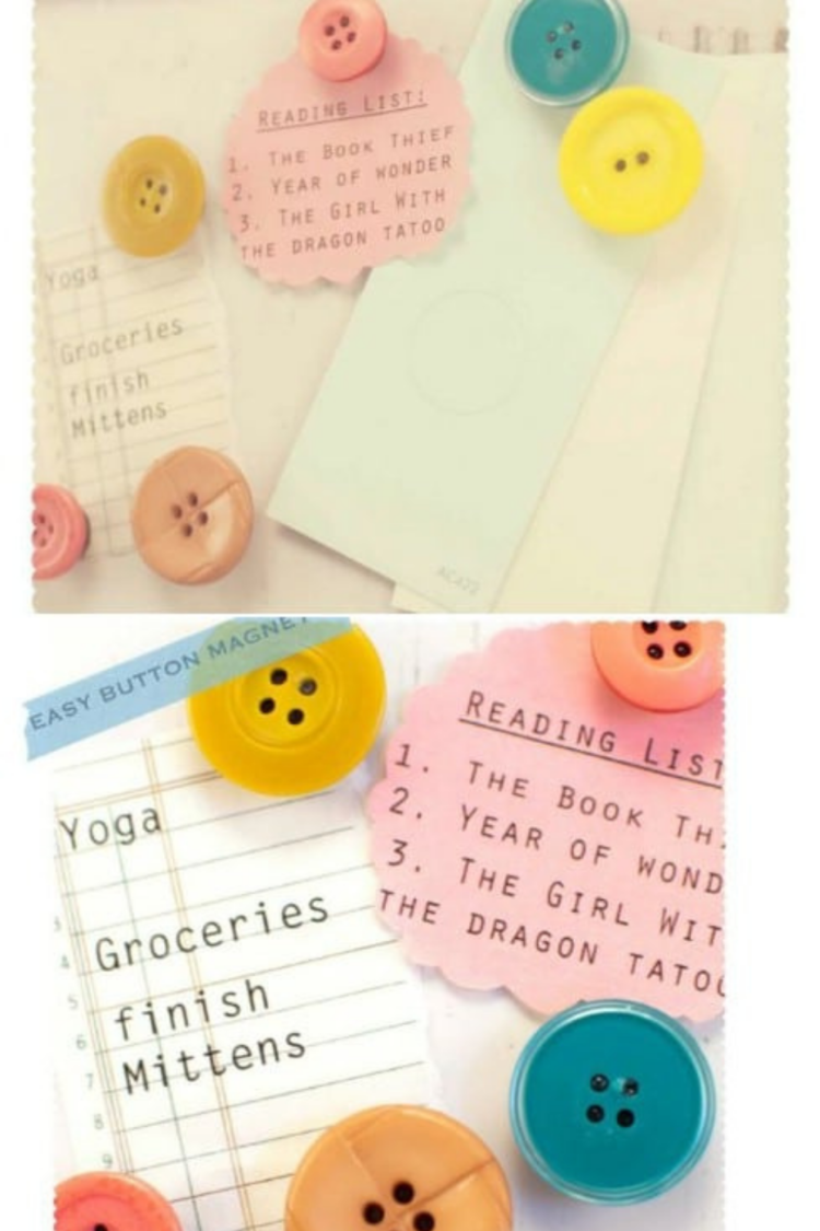 20 Creative Button Crafts - Love The Day
