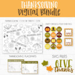 Thanksgiving Printable Activities by Lindi Haws of Love the Day
