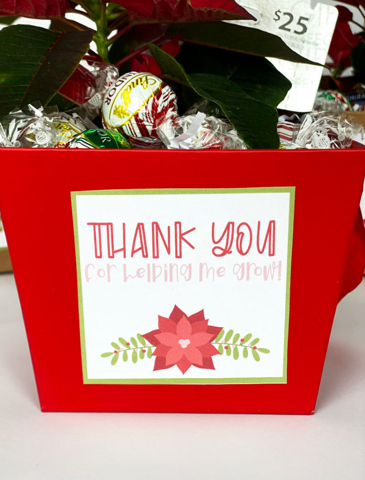 Teacher Christmas Gift Tags by Lindi Haws of Love The Day
