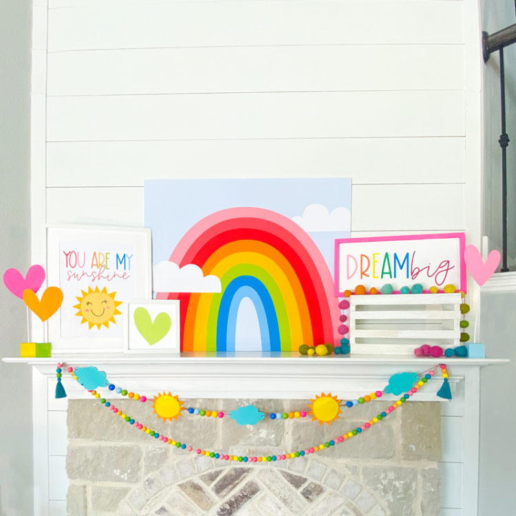 Digital Rainbow SVG BUNDLE with Printables by Love The Day